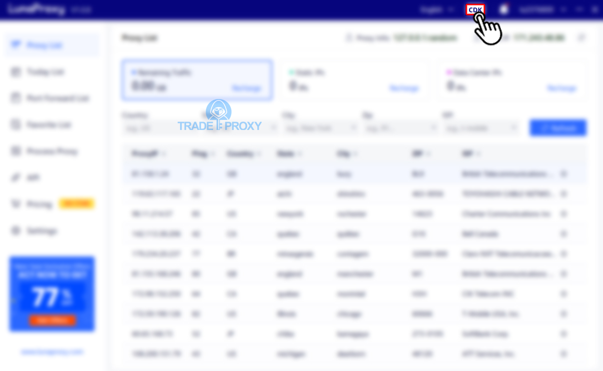 How to use Luna Proxy (GB) with a CDkey when buying from TradeProxy ...