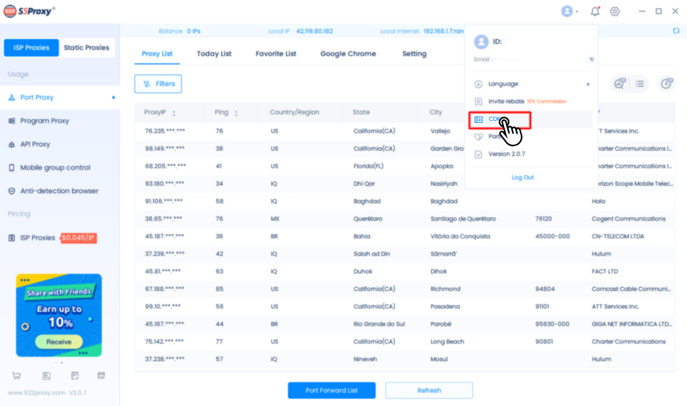 How to use 922proxy with a CDkey when buying from TradeProxy - Good price Proxy market ...