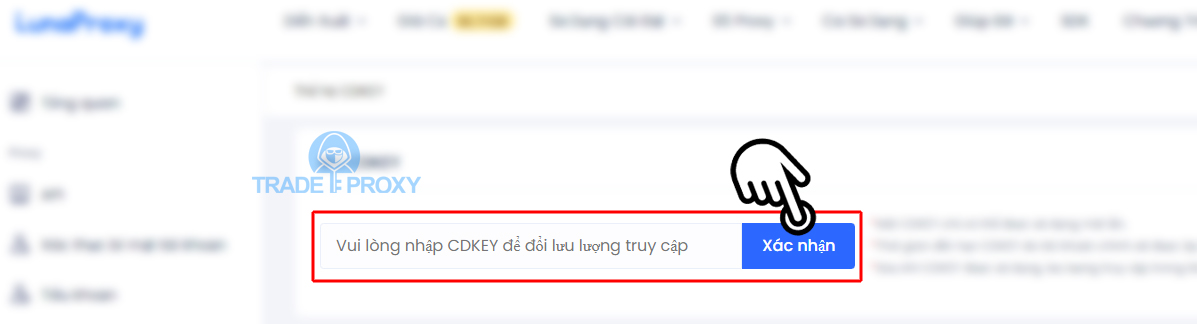 How to use Luna Proxy (GB) with a CDkey when buying from TradeProxy - Good price Proxy market ...